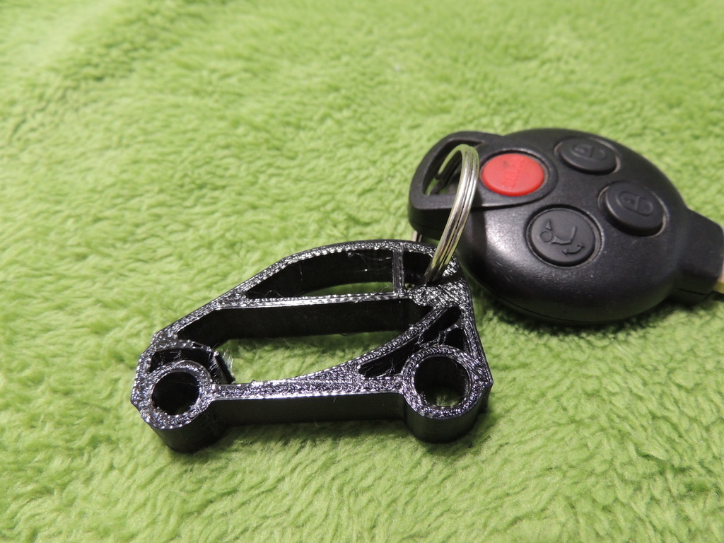 Free STL file Smart Car Keychain 🚗 ・3D printing model to download・Cults